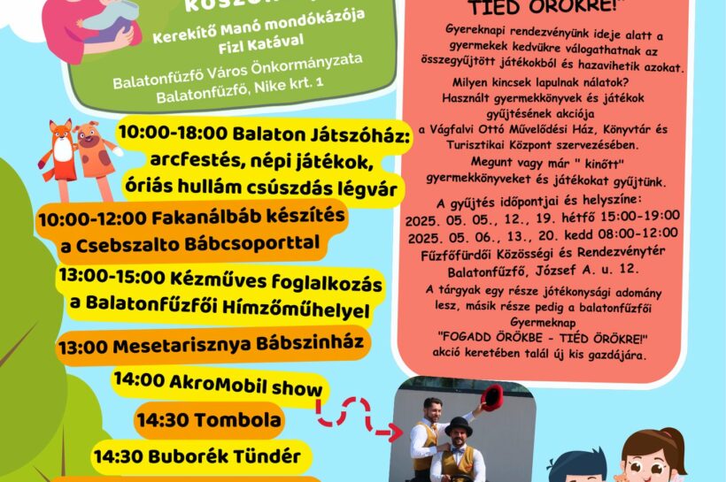 Gyereknapi programok 2025 Budapesten és vidéken - Ingyenes Programok ...